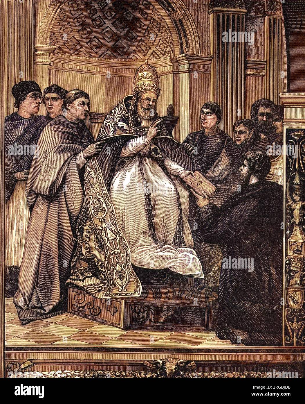 Papal decretals hi-res stock photography and images - Alamy