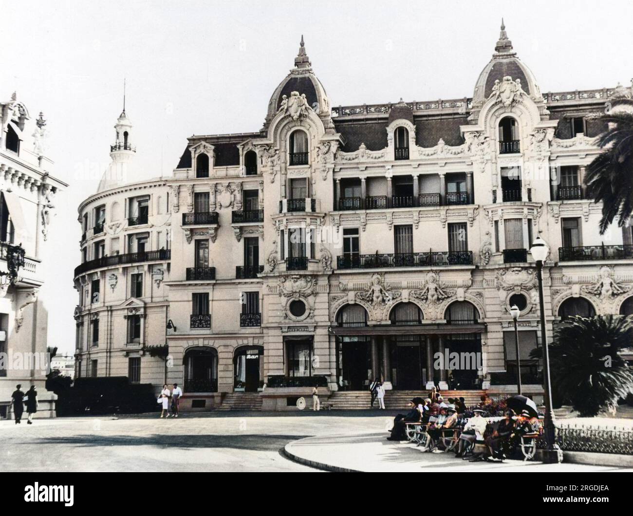 Hotel de Paris, Monte Carlo in the 1930s Stock Photo - Alamy