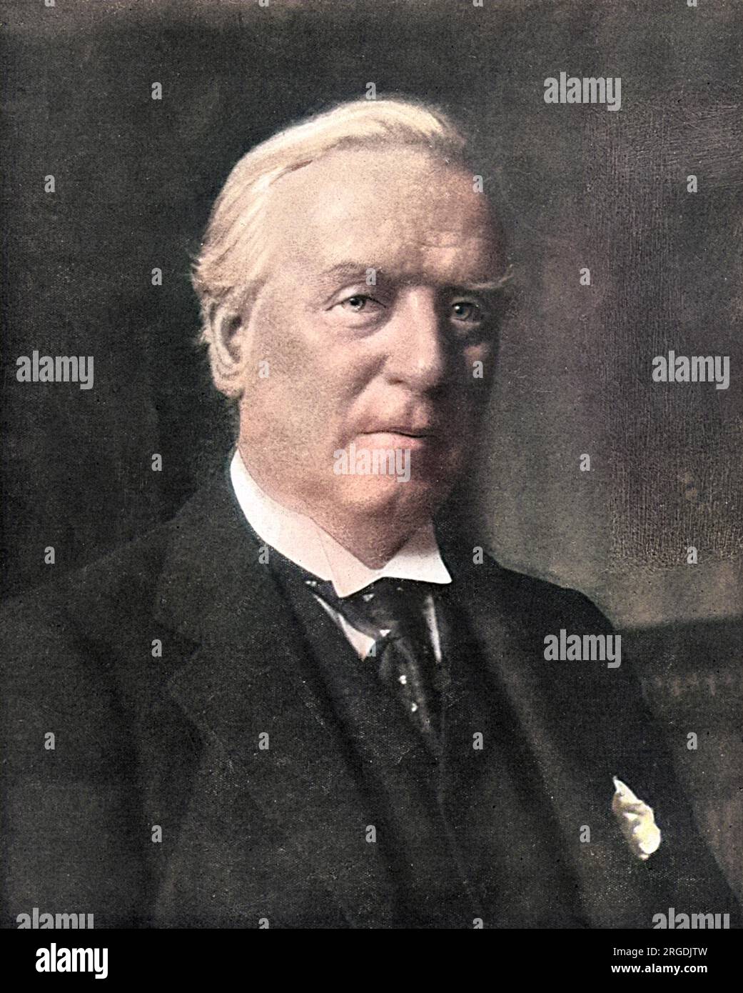 Herbert Henry Asquith (1852-1928), British politician. He was Prime ...