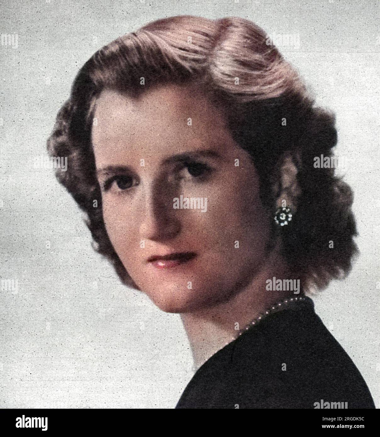 The Hon. Margaret Elphinstone, a cousin of Princess Elizabeth and the ...