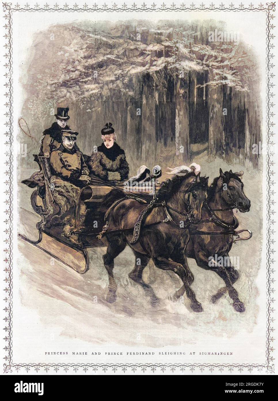 Princess Marie of Edinburgh and Prince Ferdinand Victor of Romania ...