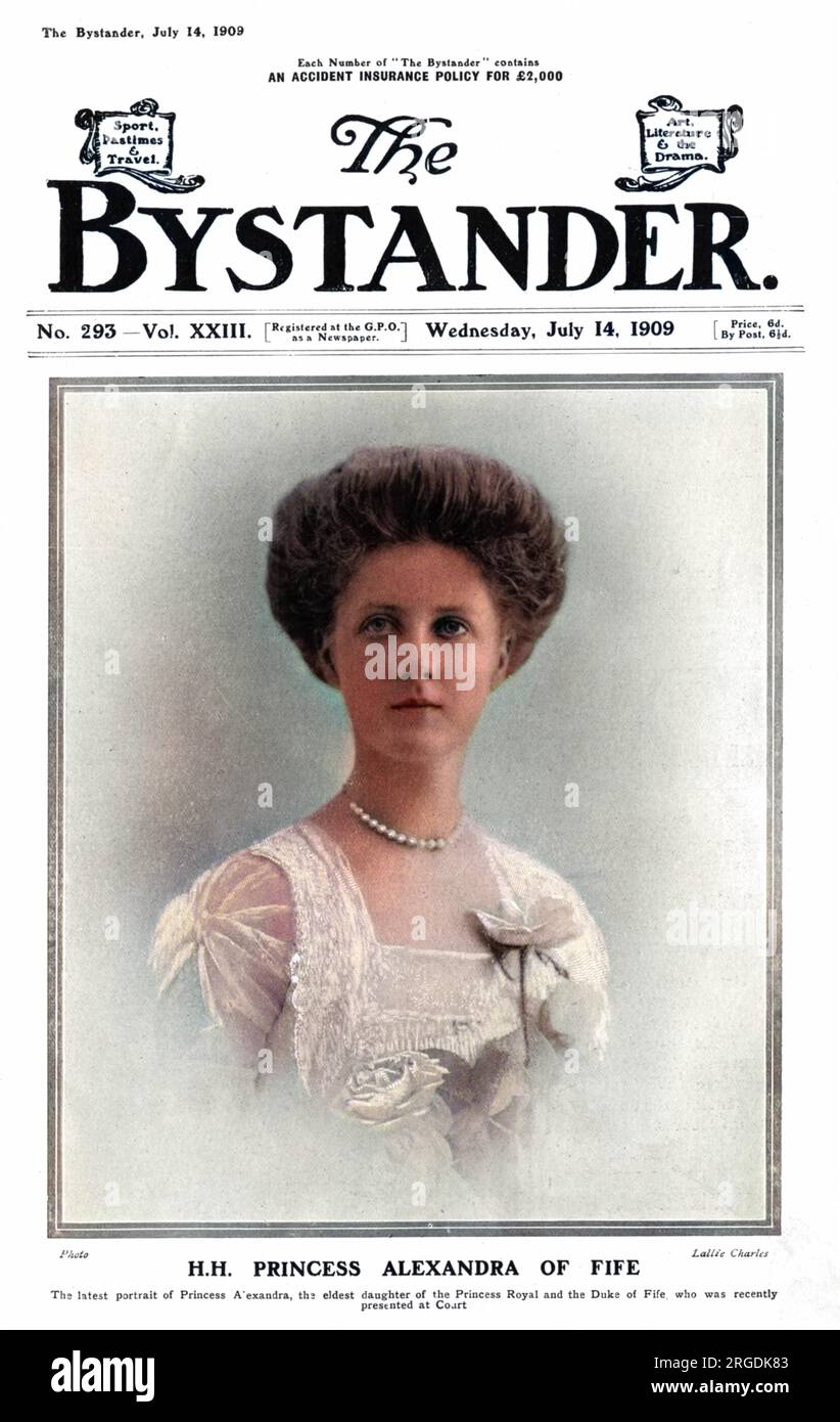 Princess Alexandra, Duchess of Fife (1891 - 1959), later Princess ...