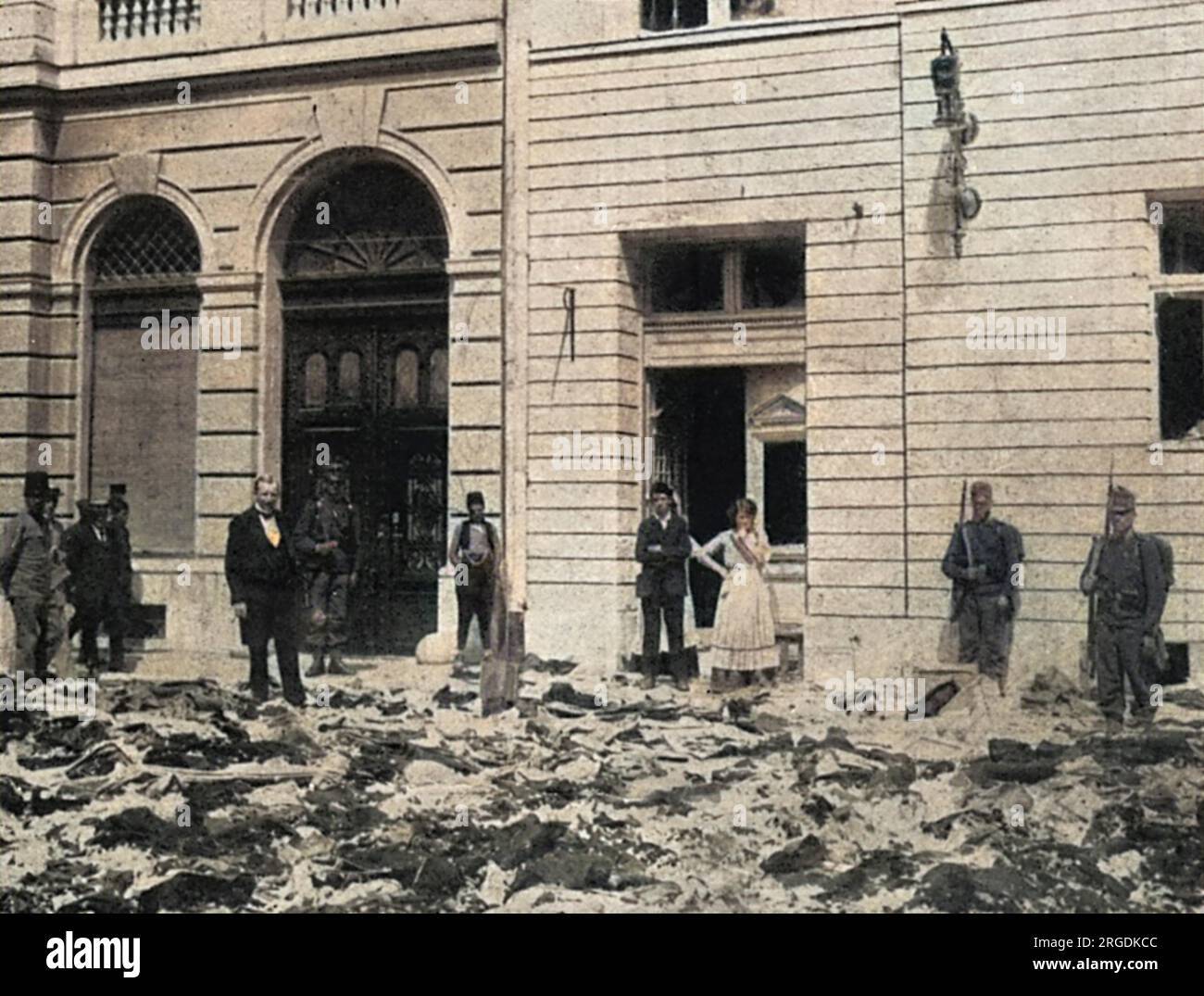 Following the assassination of Archduke Franz Ferdinand of Austria and ...