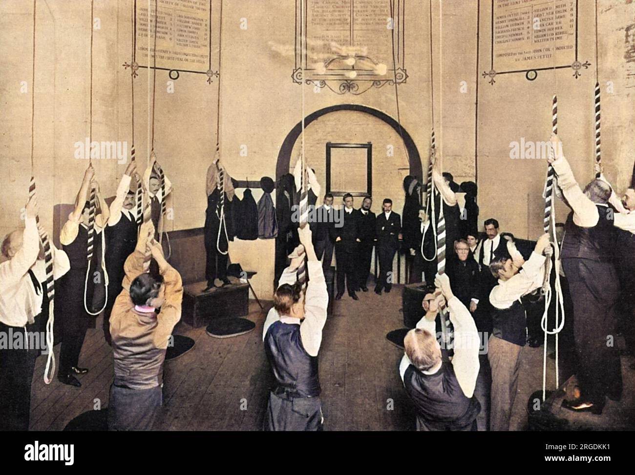Hand bell ringers hi-res stock photography and images - Alamy