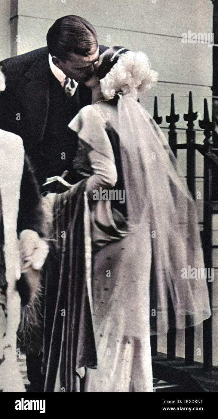 Mrs Charles Sweeny, formerly Miss Margaret Whigham and later Duchess of ...