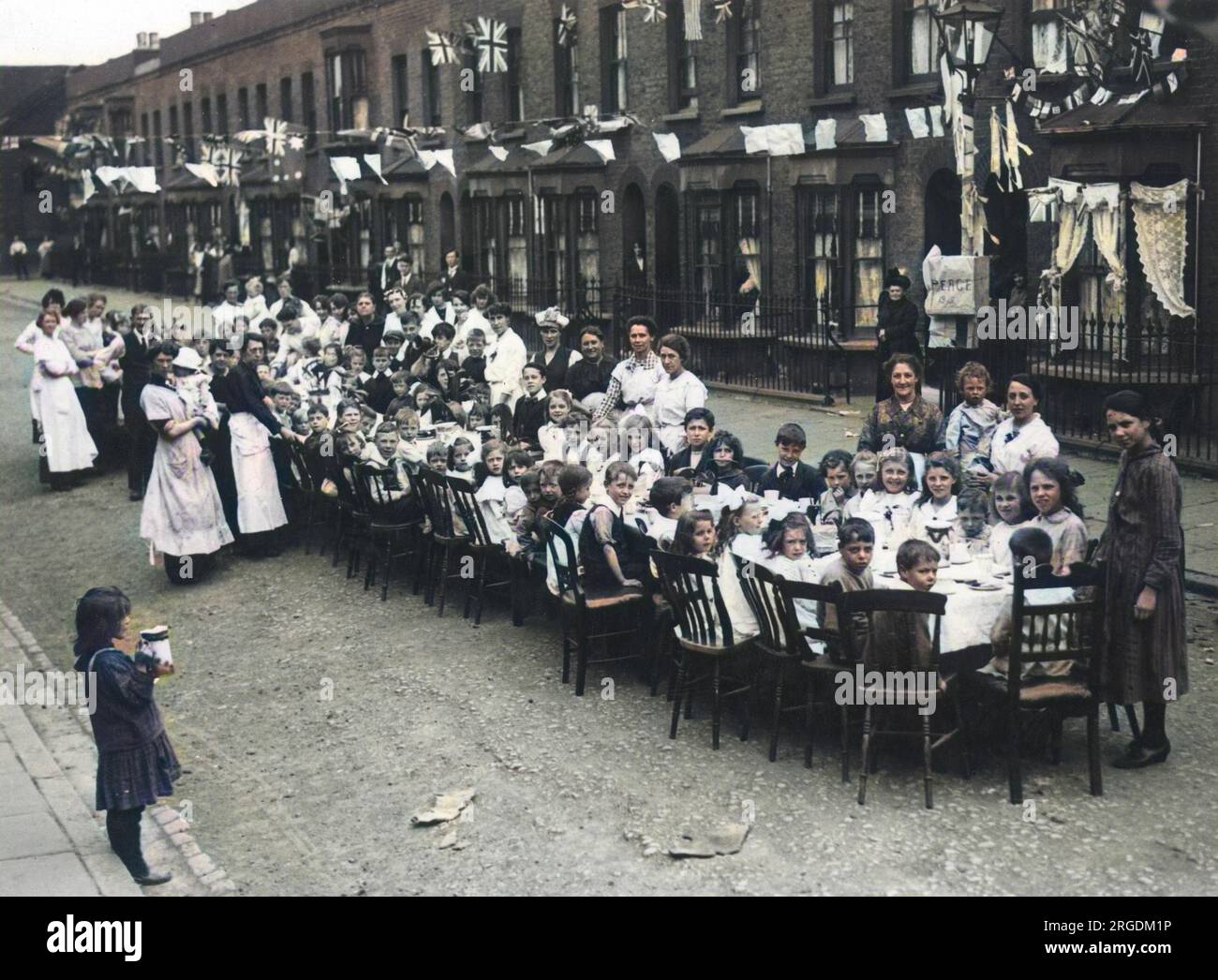First world war peace day party hi-res stock photography and images - Alamy