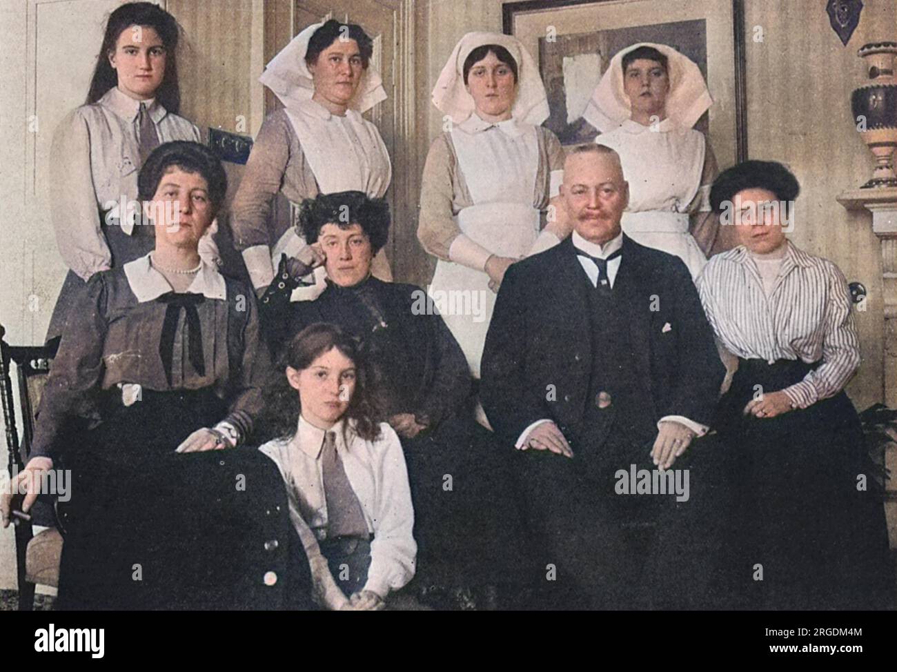 The Grand Duchess George of Russia (1876 - 1940), formerly Princess ...