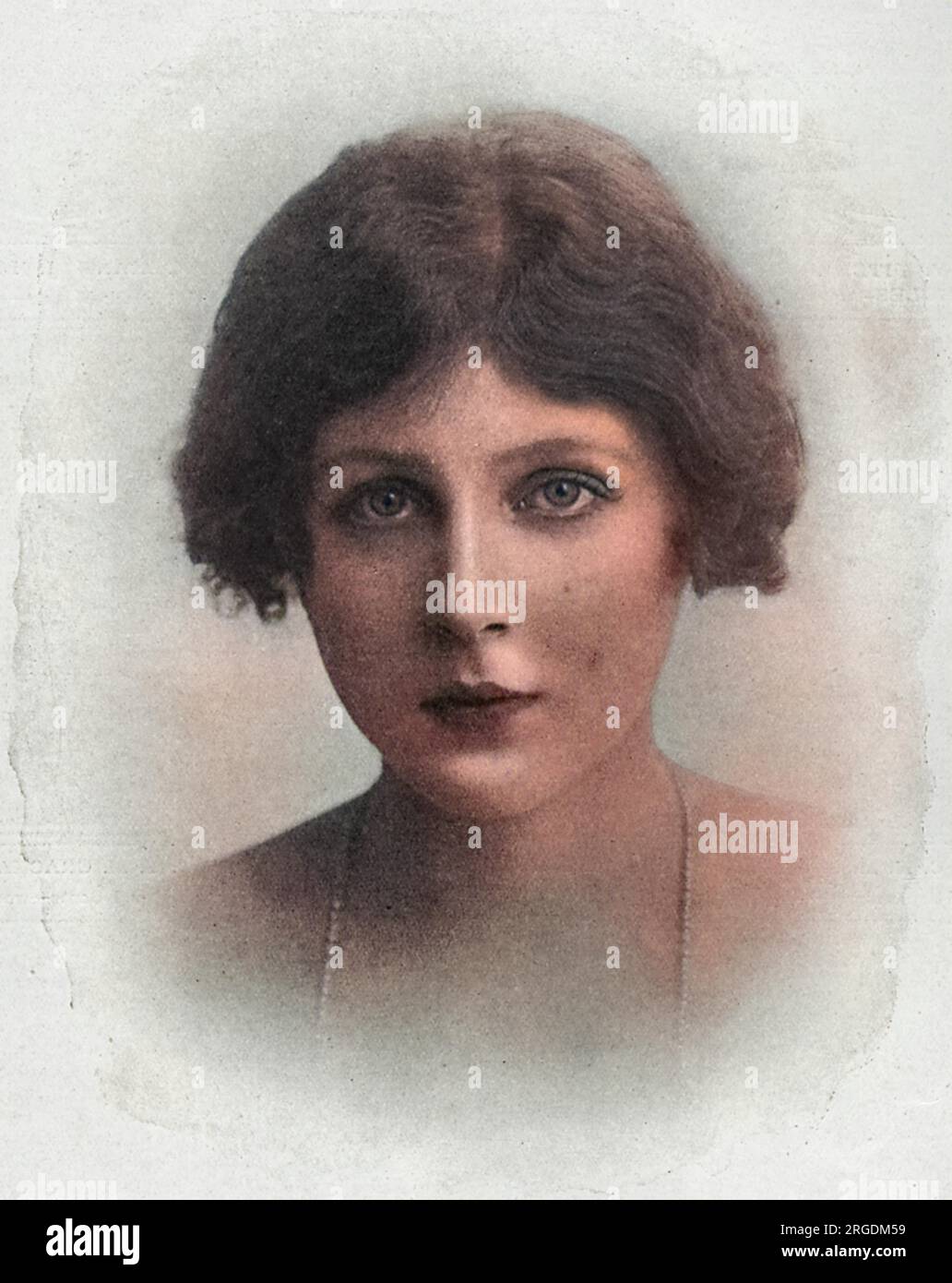 Photographic portrait of Lady Diana Manners (1890-1981), later Lady Diana Cooper, daughter of ...