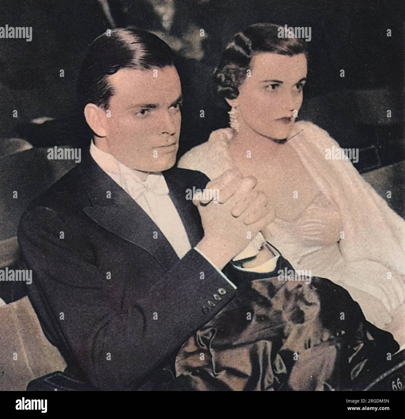 The former Miss Margaret Whigham (1912-1993), later the Duchess of ...