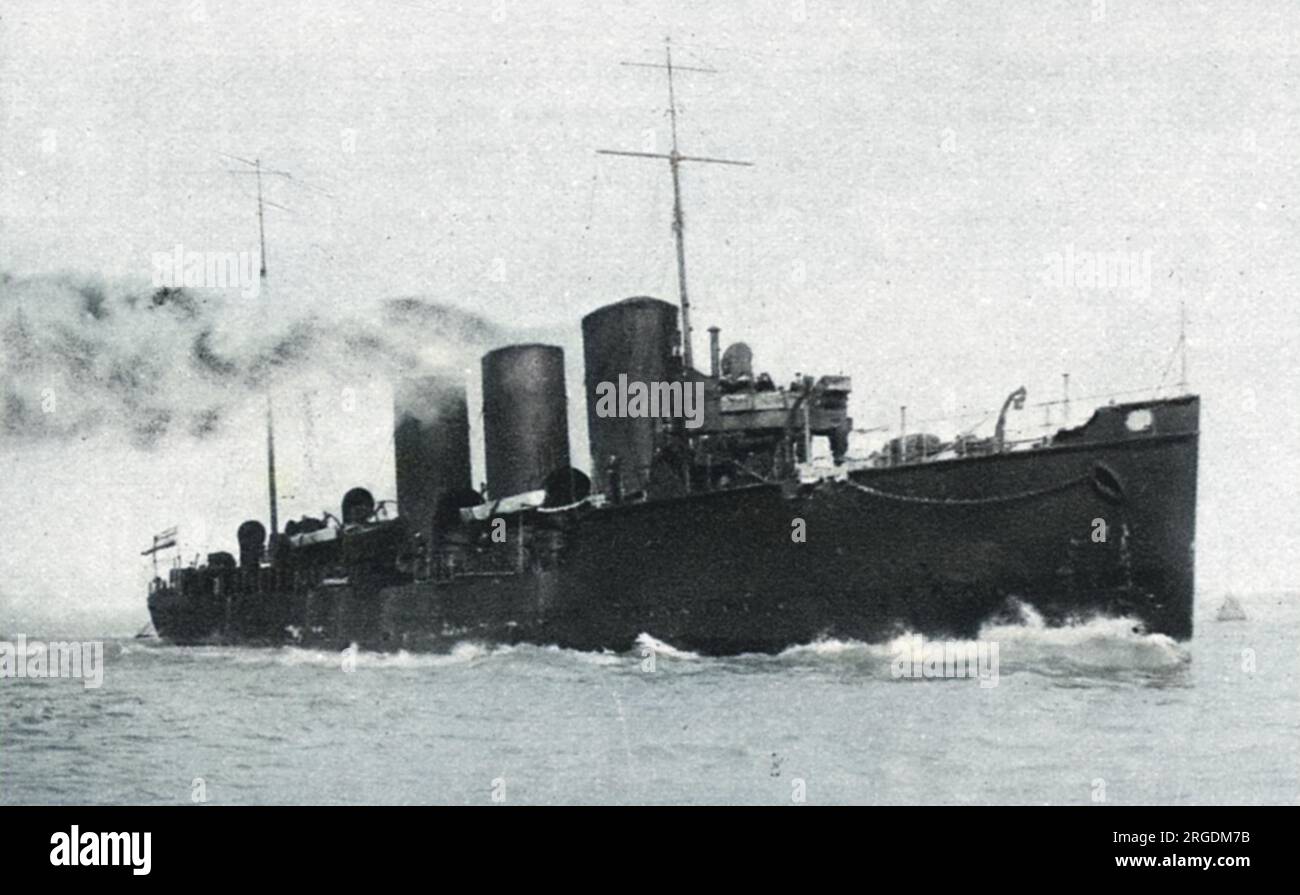 Launched in 1907, the Swift was a unique large Royal Navy destroyer ...