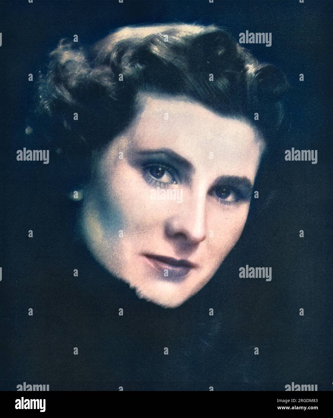 Lady Georgiana Mary Curzon, daughter of the fifth Earl of Curzon and ...