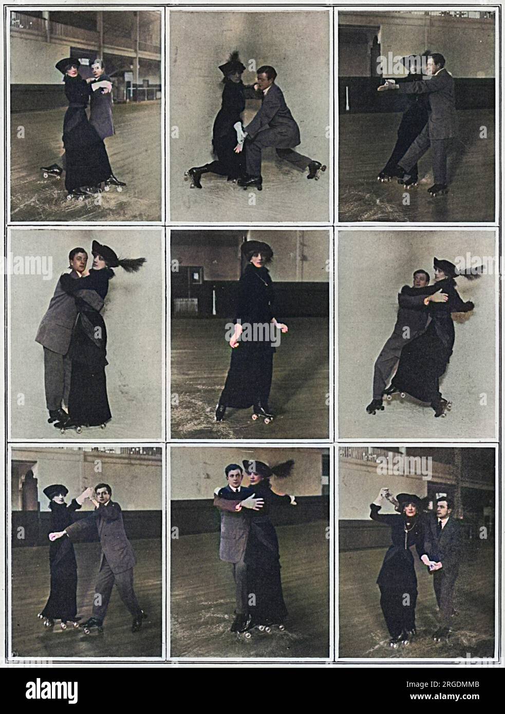 Mrs Philips Roberts and Mr S. H Easton embrace the latest dance craze ...