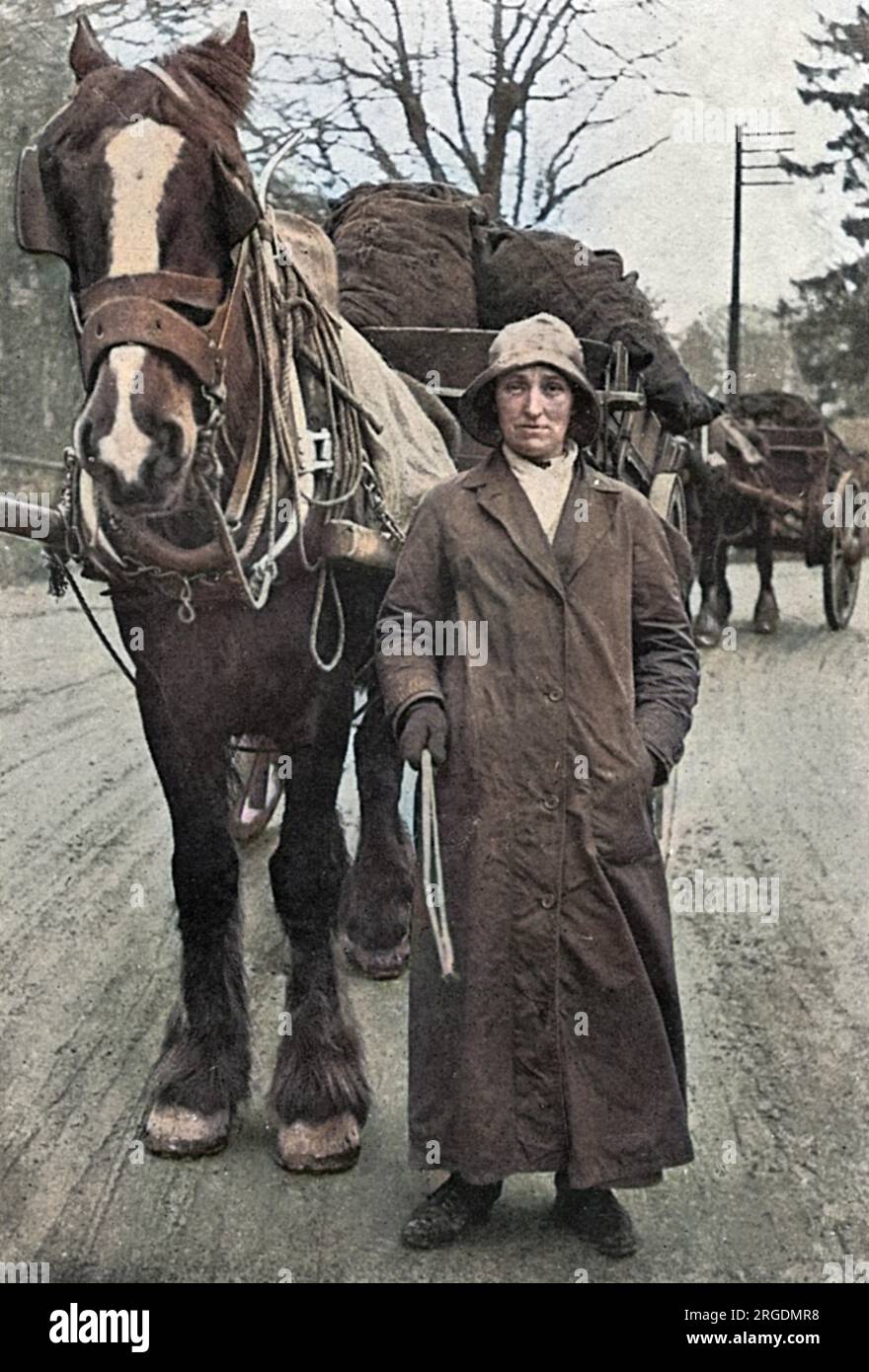 A lady of Grasmere, who, on the enlistment of her servant, took on his ...