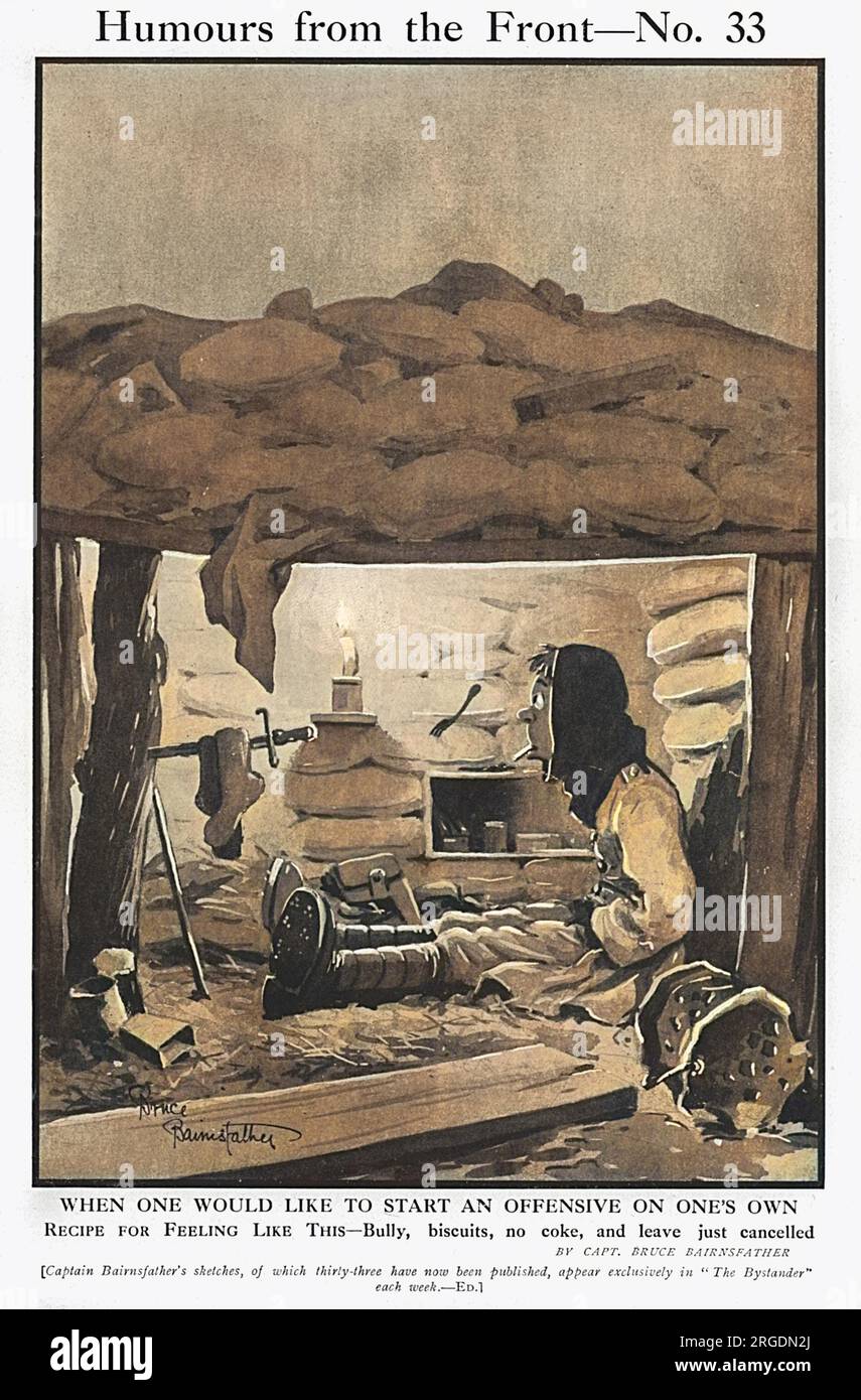 Humours from the Front - No 33 'When One Would Like to Start an ...