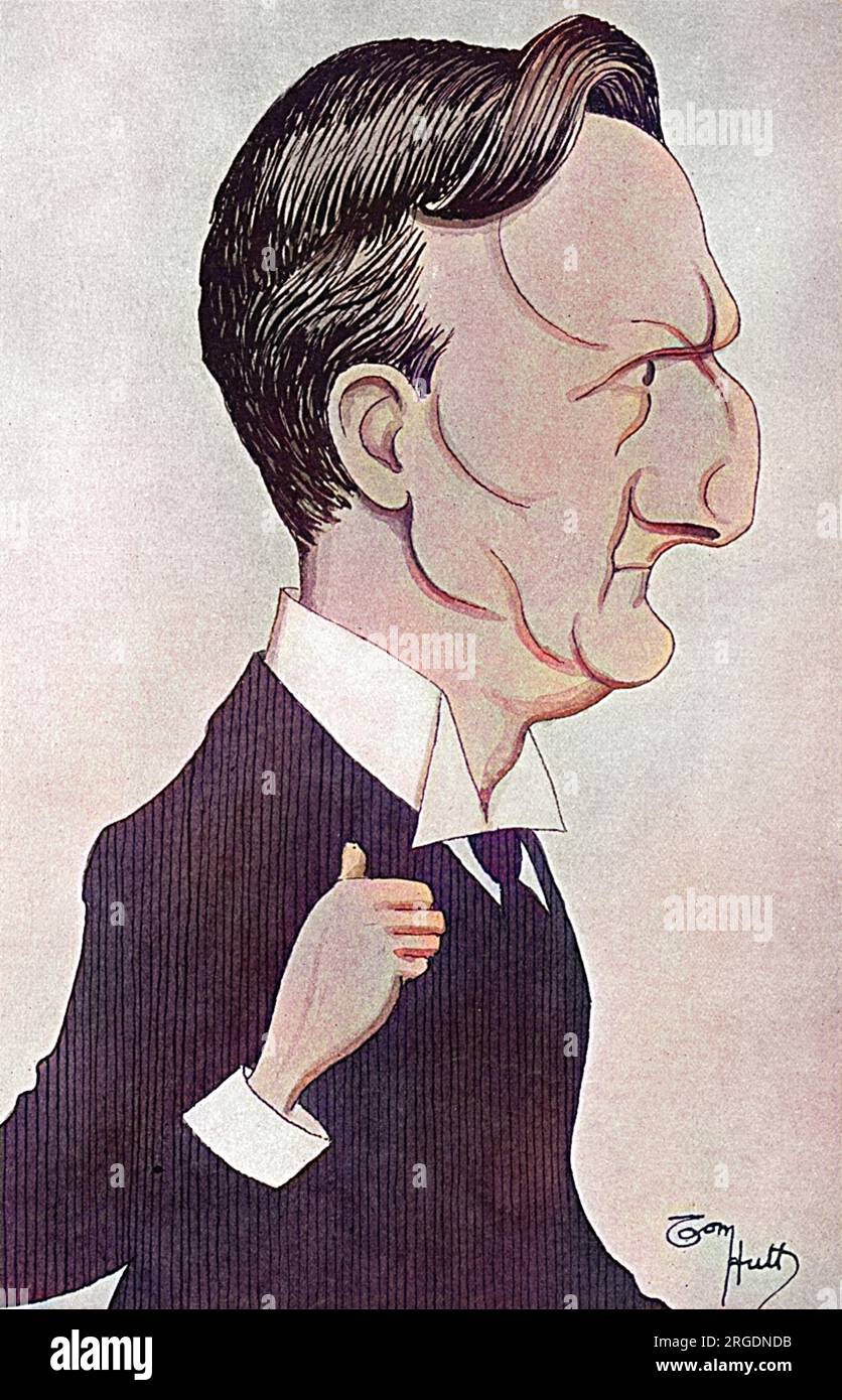 SIR EDWARD GREY (1862 - 1933), British Liberal statesman who served as ...