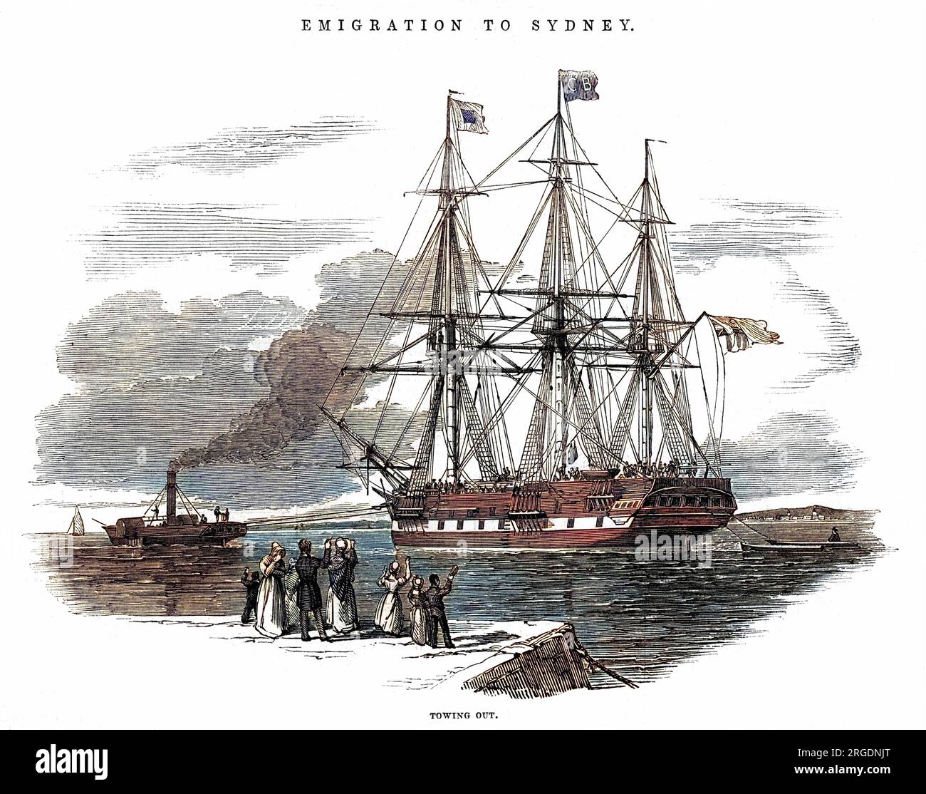 Left ship Cut Out Stock Images & Pictures - Alamy