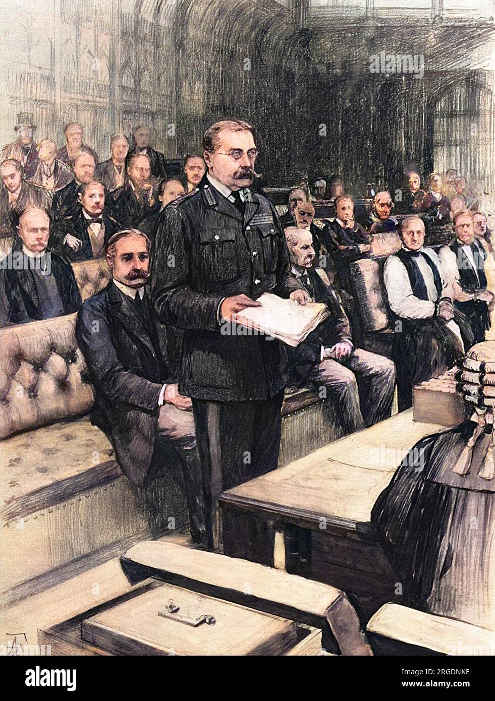 Horatio Herbert Kitchener, 1st Earl of Khartoum and Broome (1850 - 1916 ...