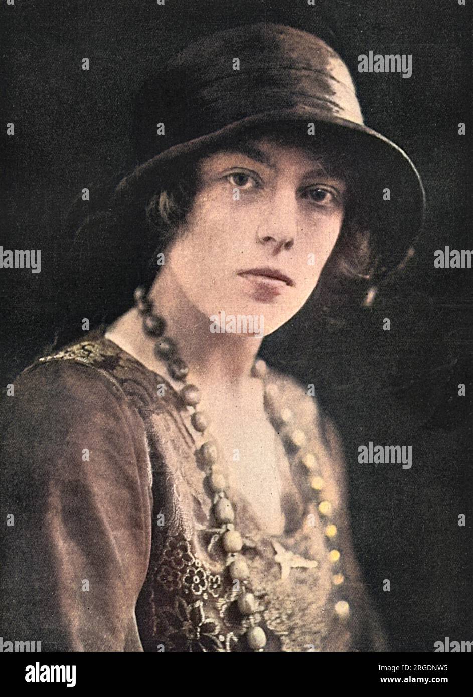 Mrs Cyril Asquith, formerly Miss Anne Pollock (1896 - 1964), wife of ...