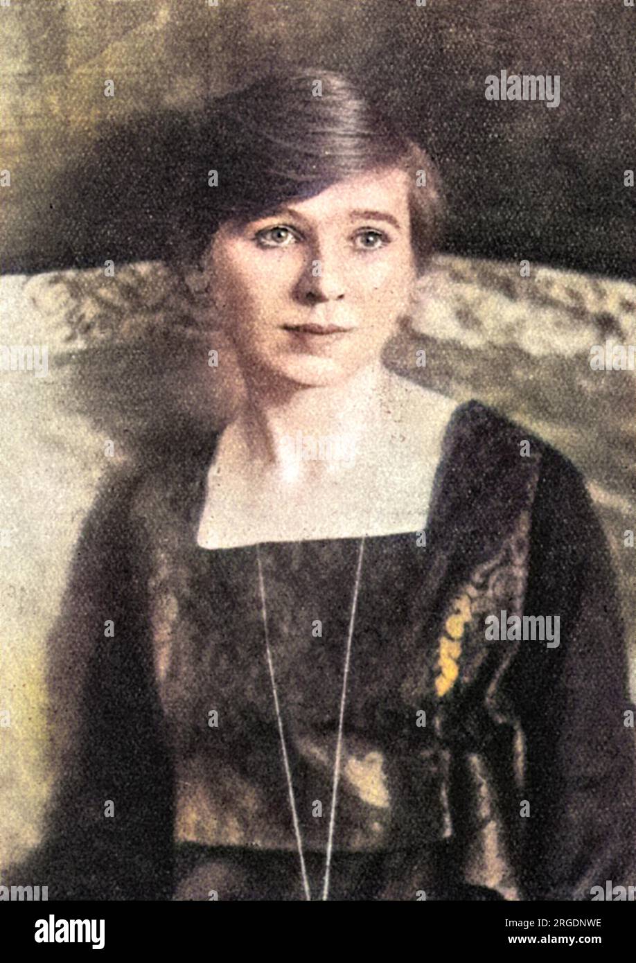 Mrs C R W Nevinson, formerly Kathleen Mary Knowlman, wife of the artist ...