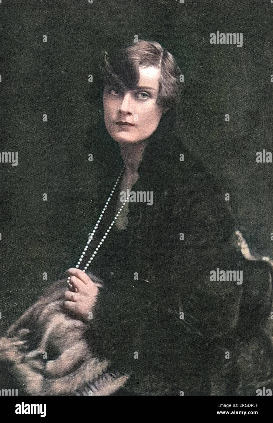 Portrait of Miss Eileen Reed, only daughter of the artist and political ...