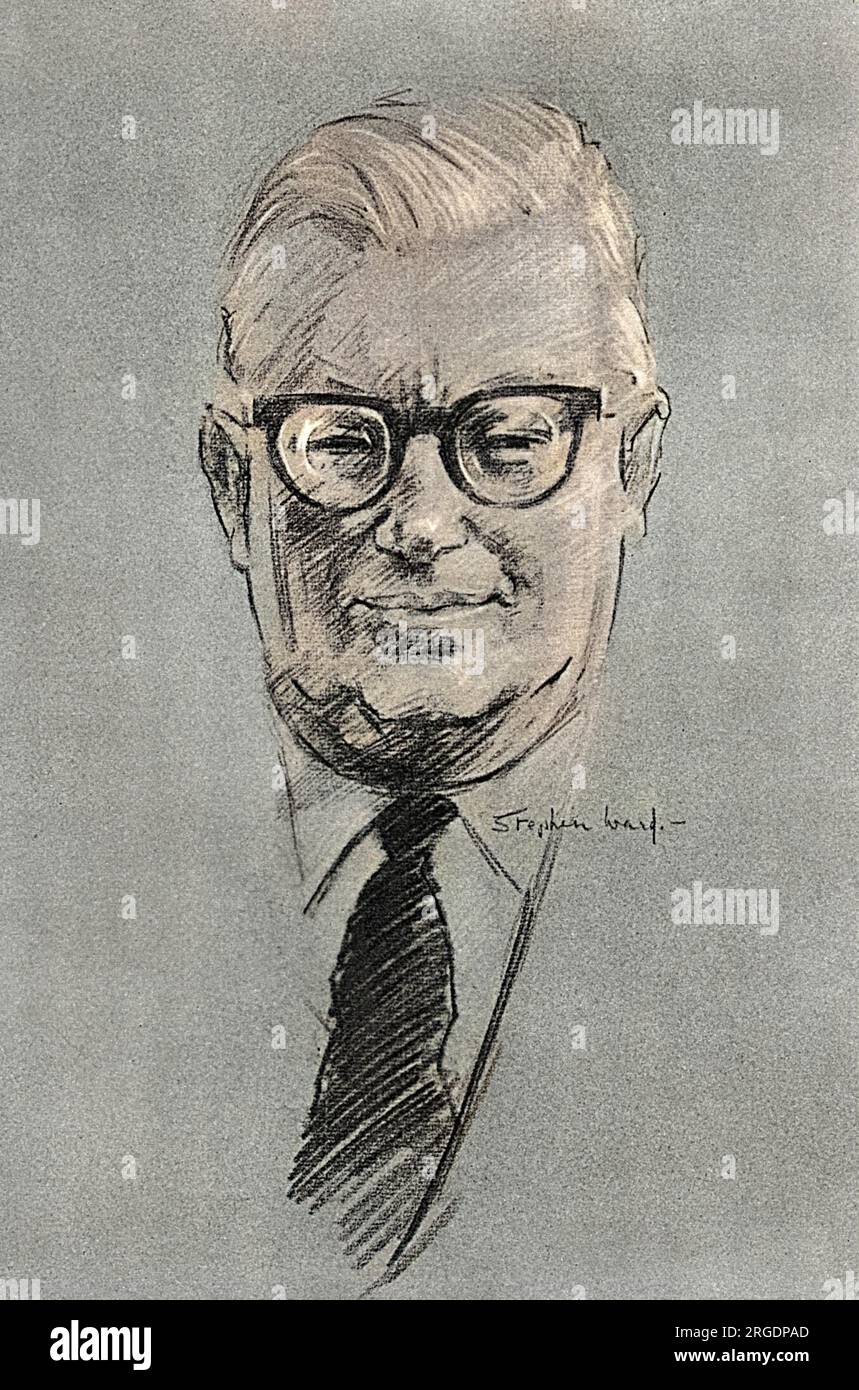 A central figure in the newspaper world: Mr. Roy Thomson(1894-1976), at ...