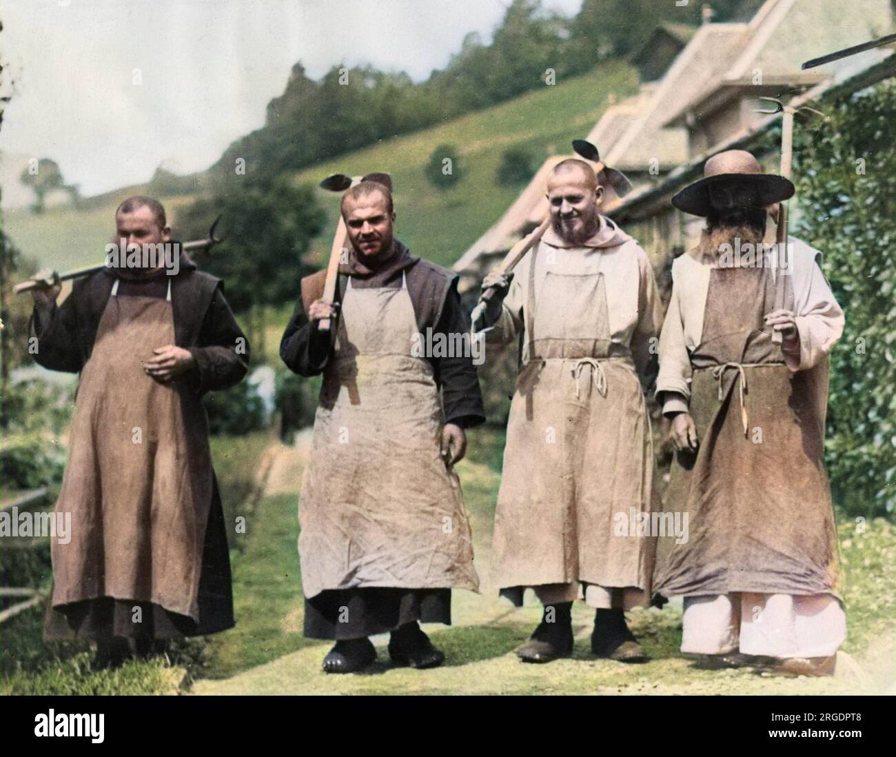 Carthusian monks hi-res stock photography and images - Alamy