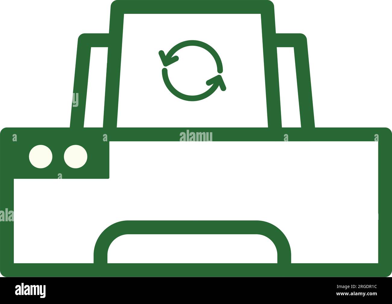 Eco printer Stock Vector Images - Alamy