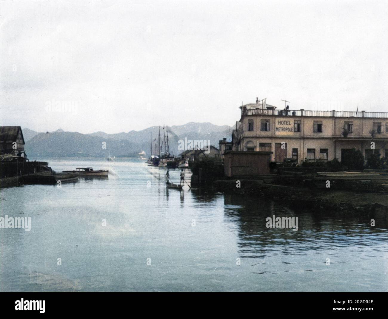 The mouth of the River Rewa at Suva Harbour, Fiji, Pacific Islands ...