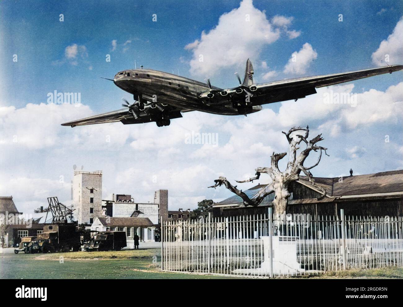 The Bristol Type 167 Brabazon was a huge airliner designed by the ...