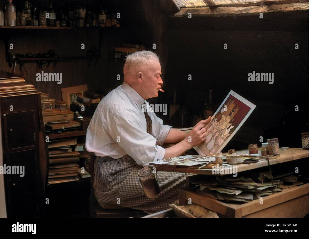 Harry Rountree (sometimes spelt Rowntree, 1878-1950), artist and ...