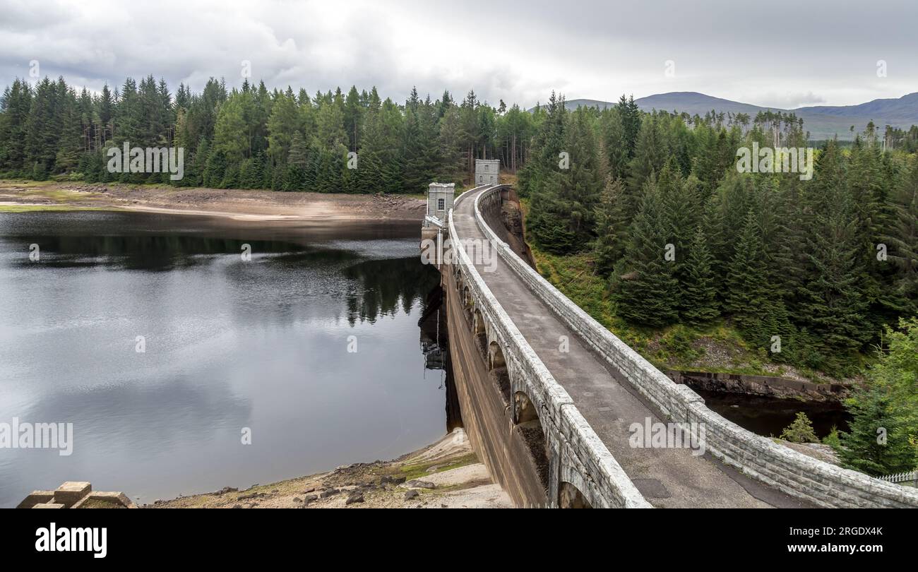 Hydro dam in Laggan, Scotland Stock Photo - Alamy