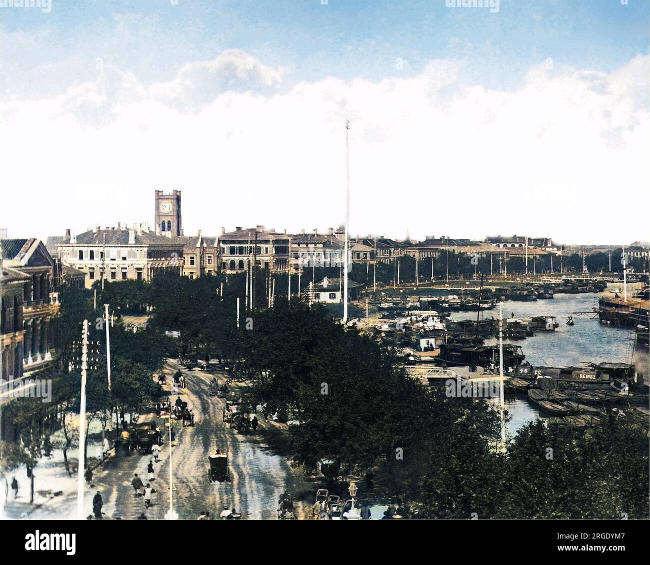 Bund area in central Shanghai, China Stock Photo - Alamy