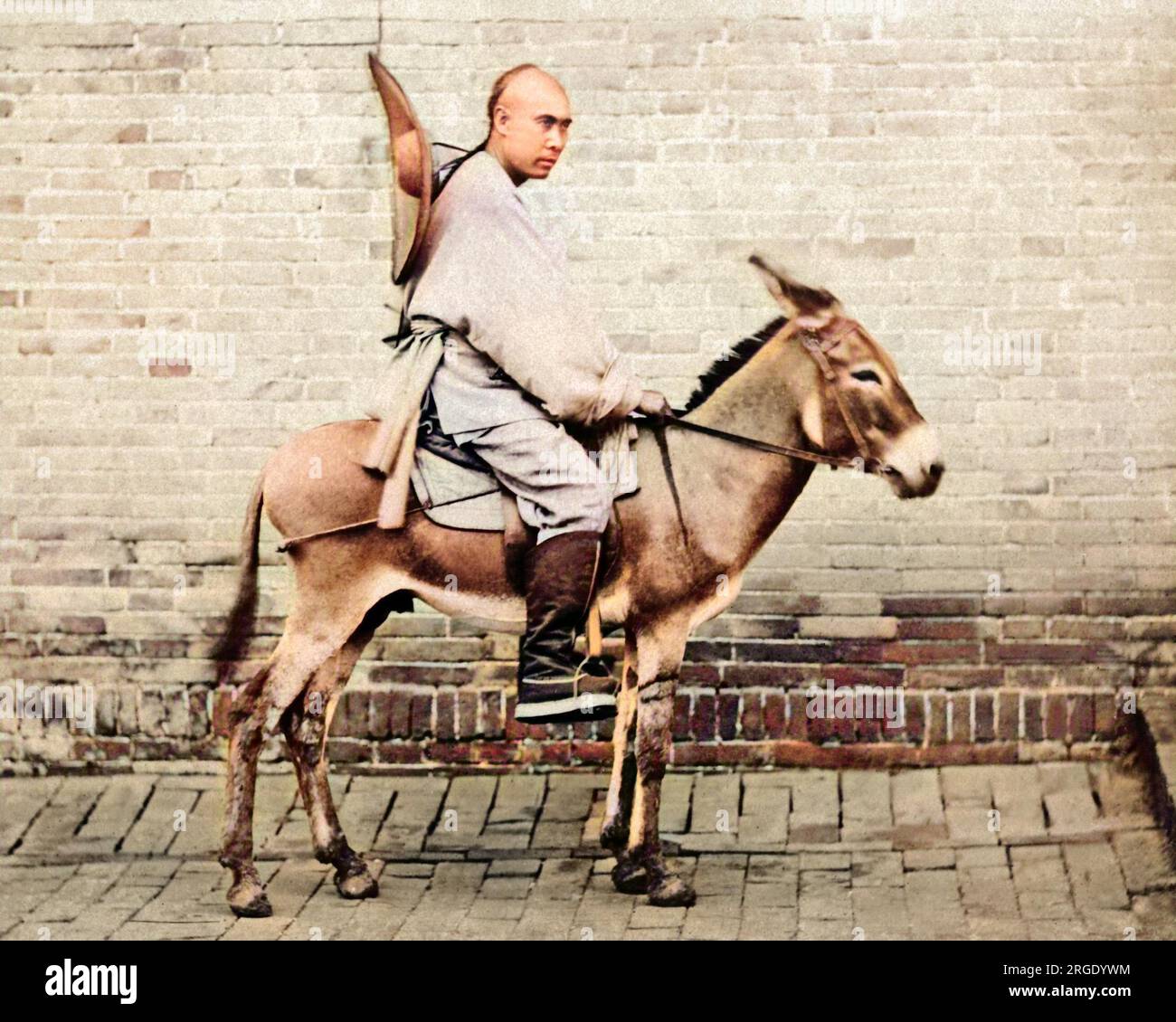 Donkey riding rider hi-res stock photography and images - Alamy
