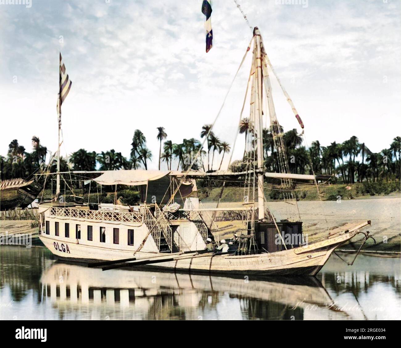 Barge flag hi-res stock photography and images - Alamy