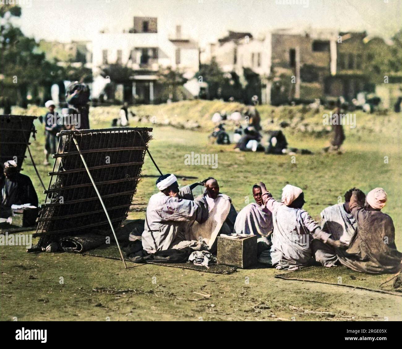 Egyptian hairdresser hi-res stock photography and images - Alamy