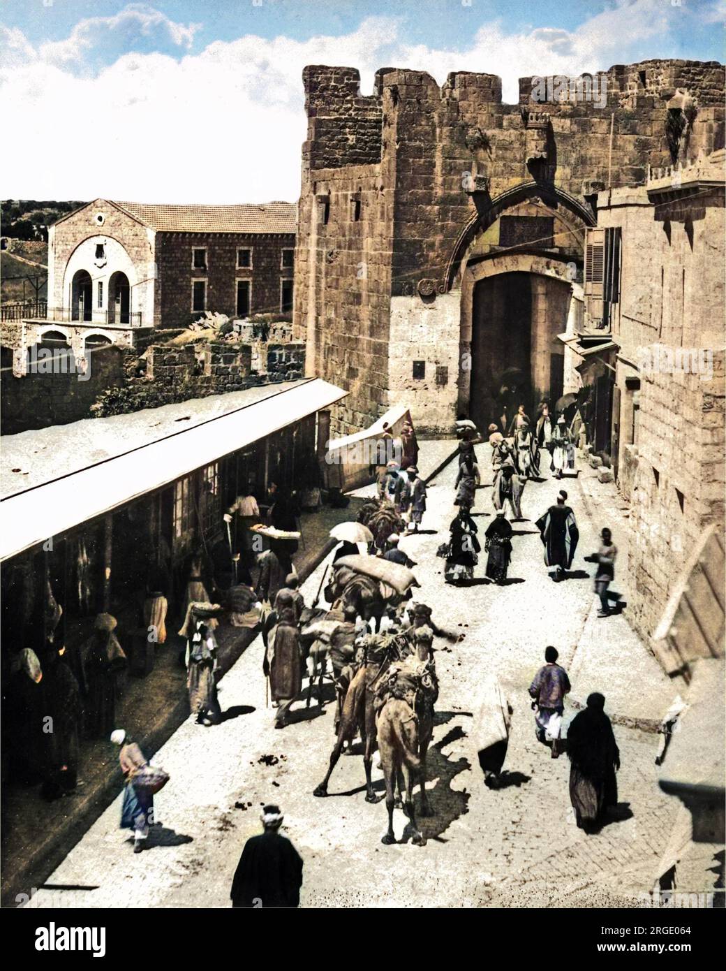 City Walls, Jerusalem, Holy Land Stock Photo - Alamy