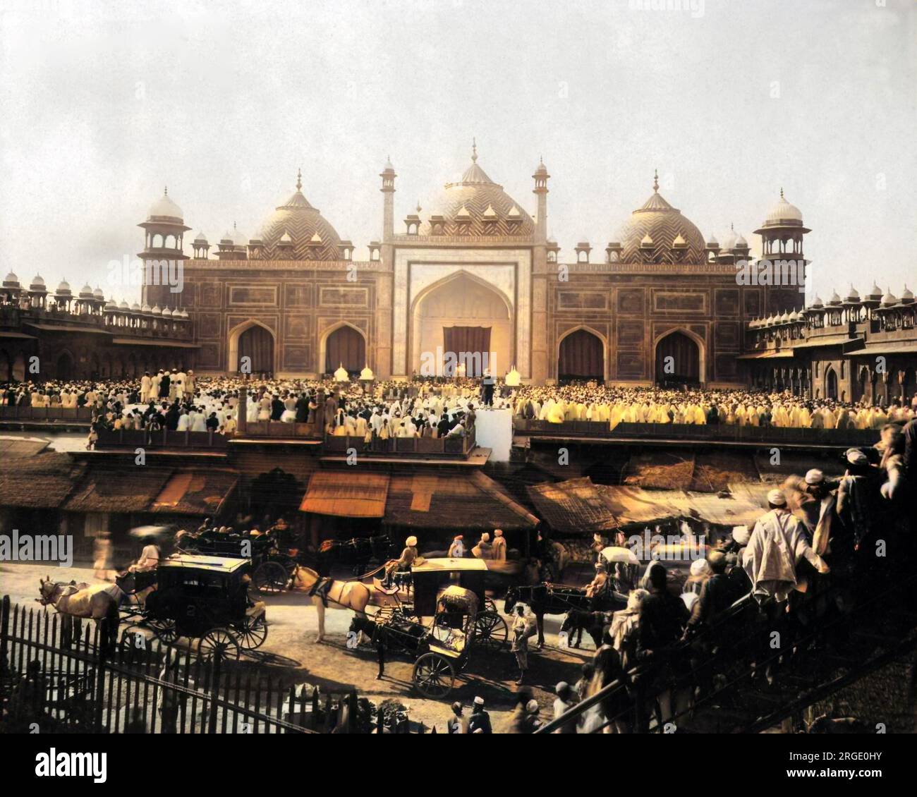 Friday prayers at Jama Masjid, Agra, India Stock Photo - Alamy Friday prayers at Jama Masjid, Agra, India Stock Photo - Alamy
