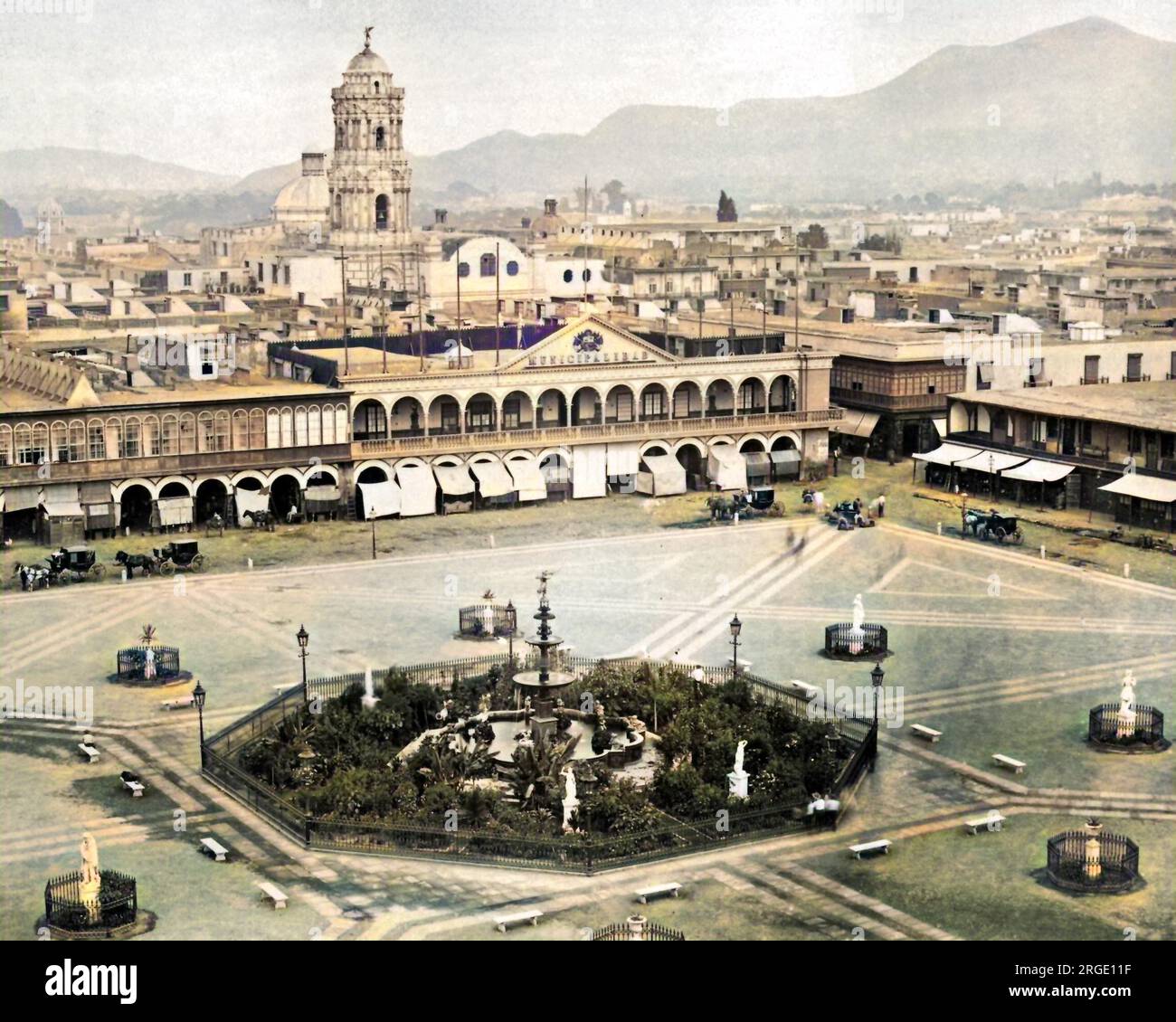 Historical lima peru hi-res stock photography and images - Alamy