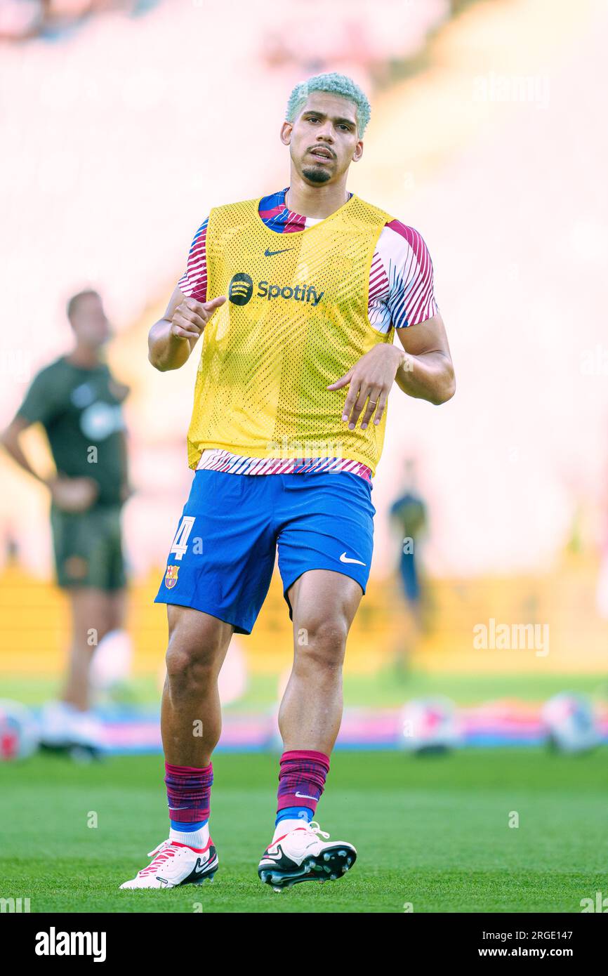 Barcelona, Spain, 8, August, 2023. Spain-Football-Joan Gamper Trophy ...