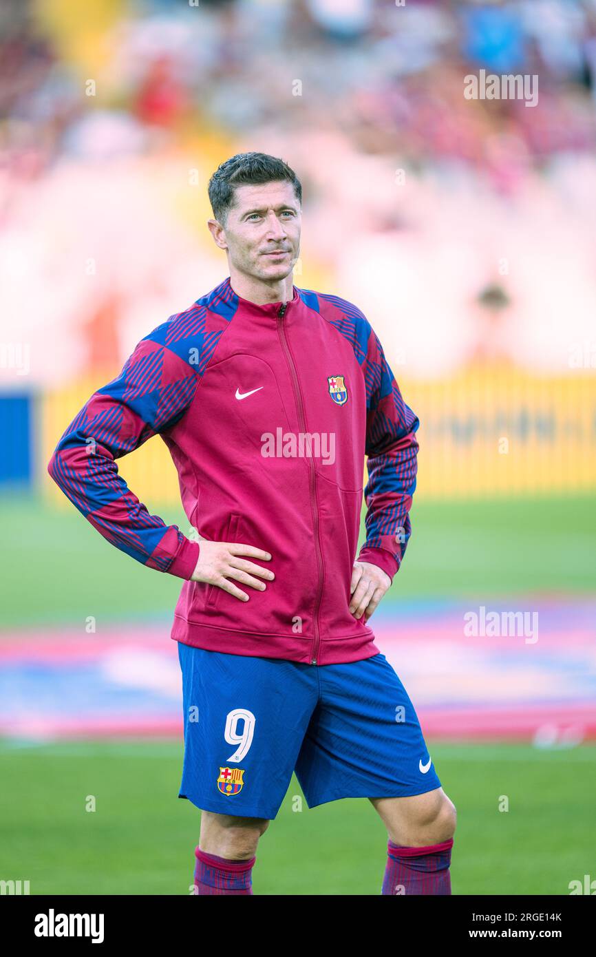 Barcelona, Spain, 8, August, 2023. Spain-Football-Joan Gamper Trophy ...