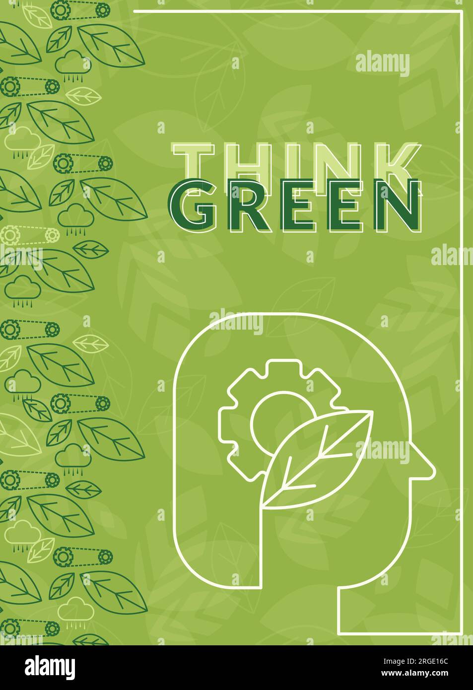 Think Green Go Green Poster