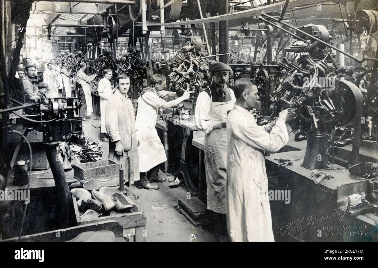 Shoemakers Factory - Northampton, Northamptonshire Stock Photo - Alamy