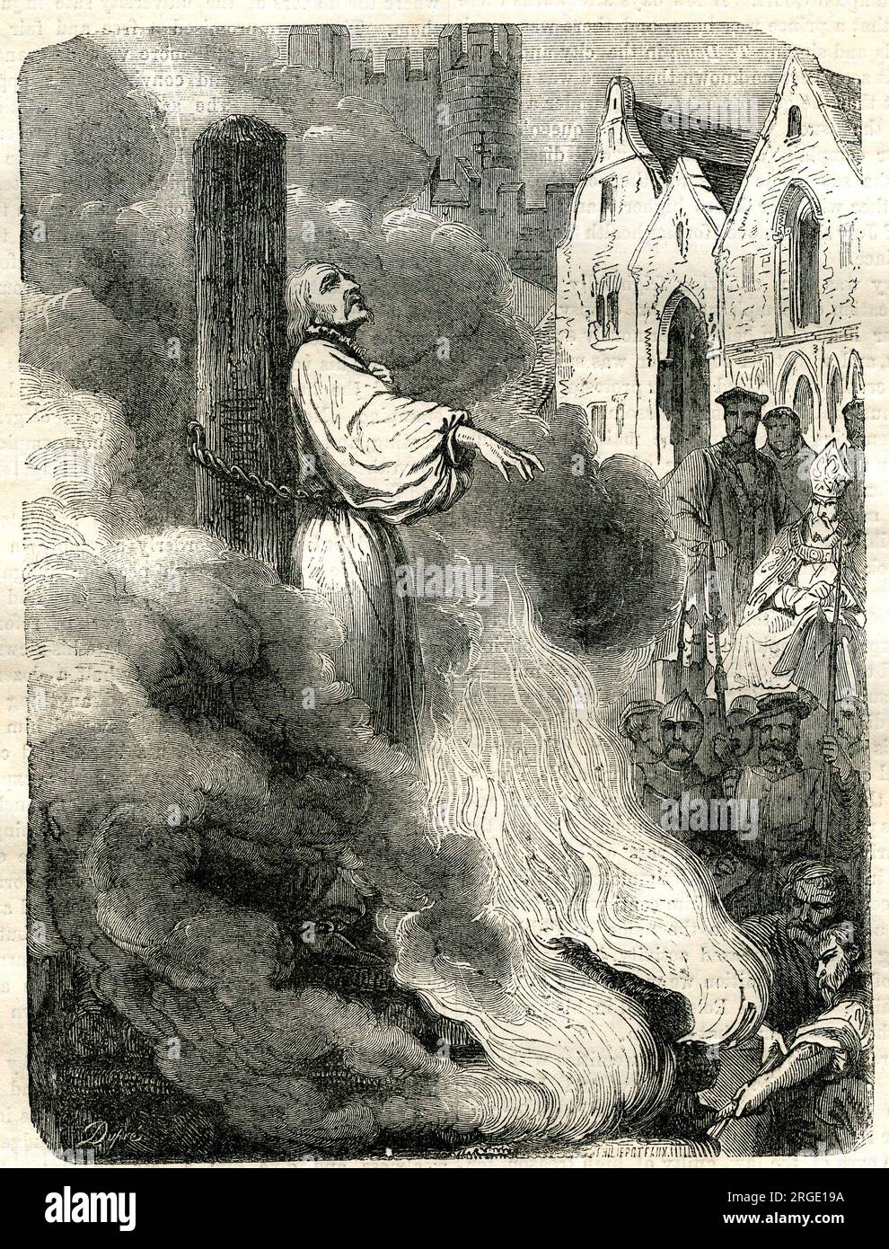 Burnt at the stake hi-res stock photography and images - Alamy