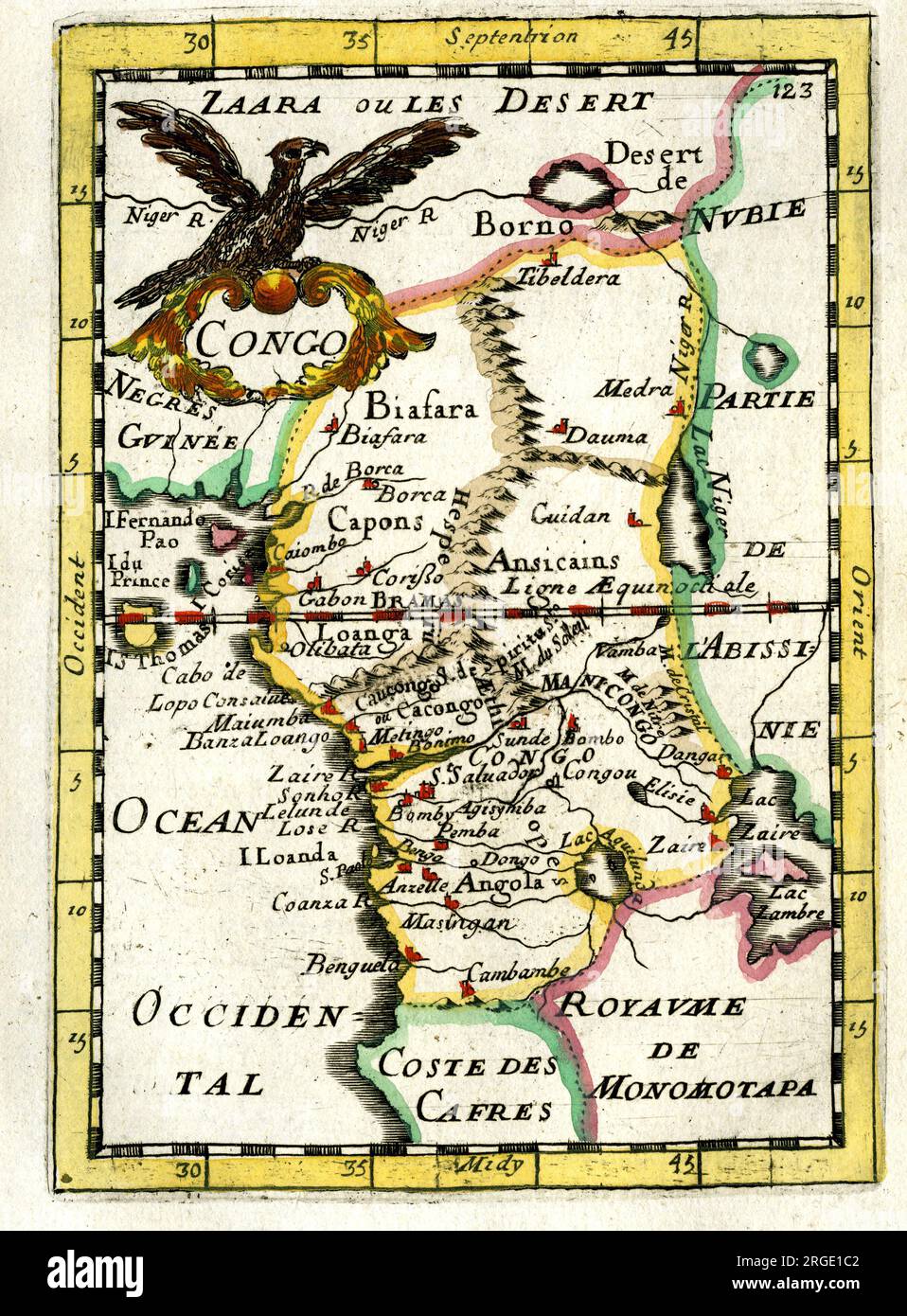 Historical congo map hi-res stock photography and images - Alamy