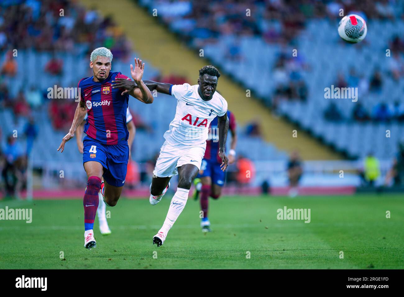 Barcelona, Spain, 8, August, 2023. Spain-Football-Joan Gamper Trophy ...