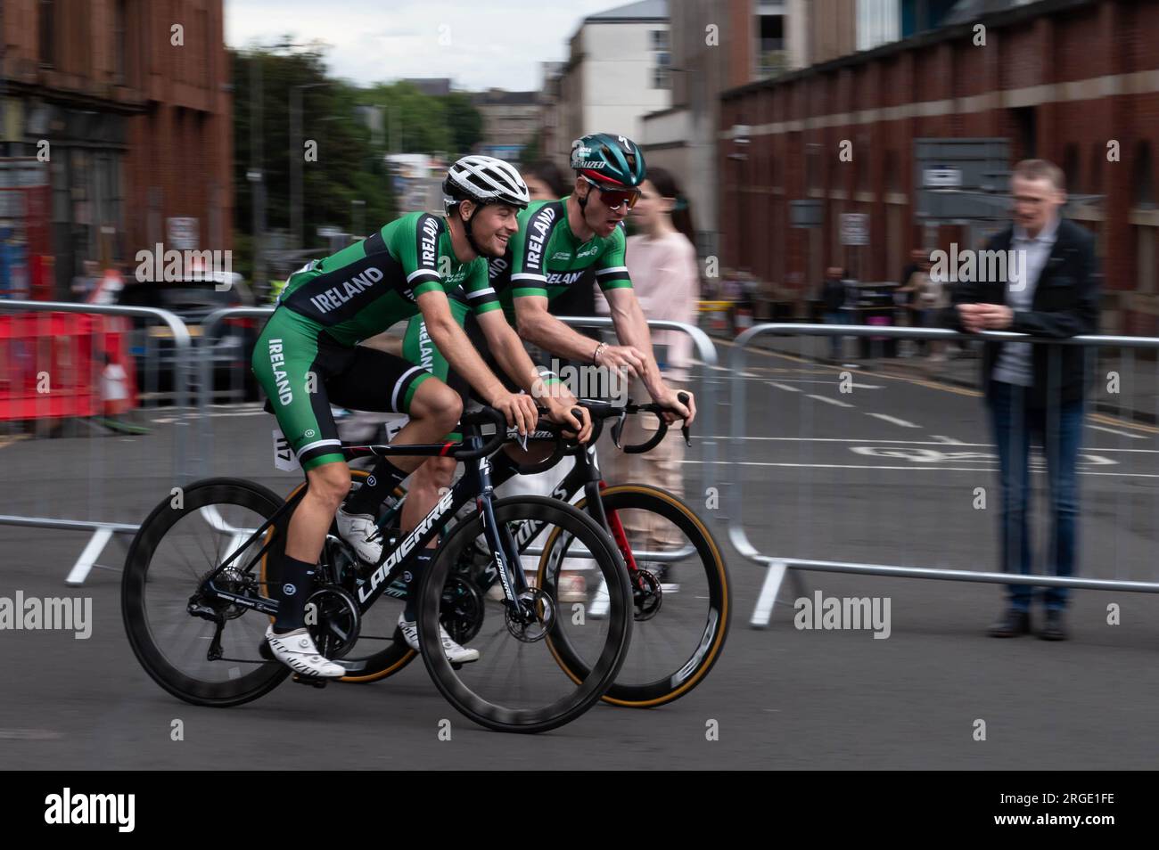 2023 UCI CYCLING WORLD CHAMPIONSHIPS - ROAD - Men Elite Road Race on the 6th August 2023 Glasgow ...