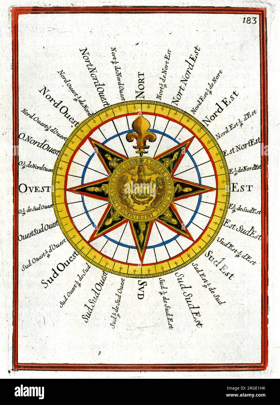 Compass 18th century hi-res stock photography and images - Alamy