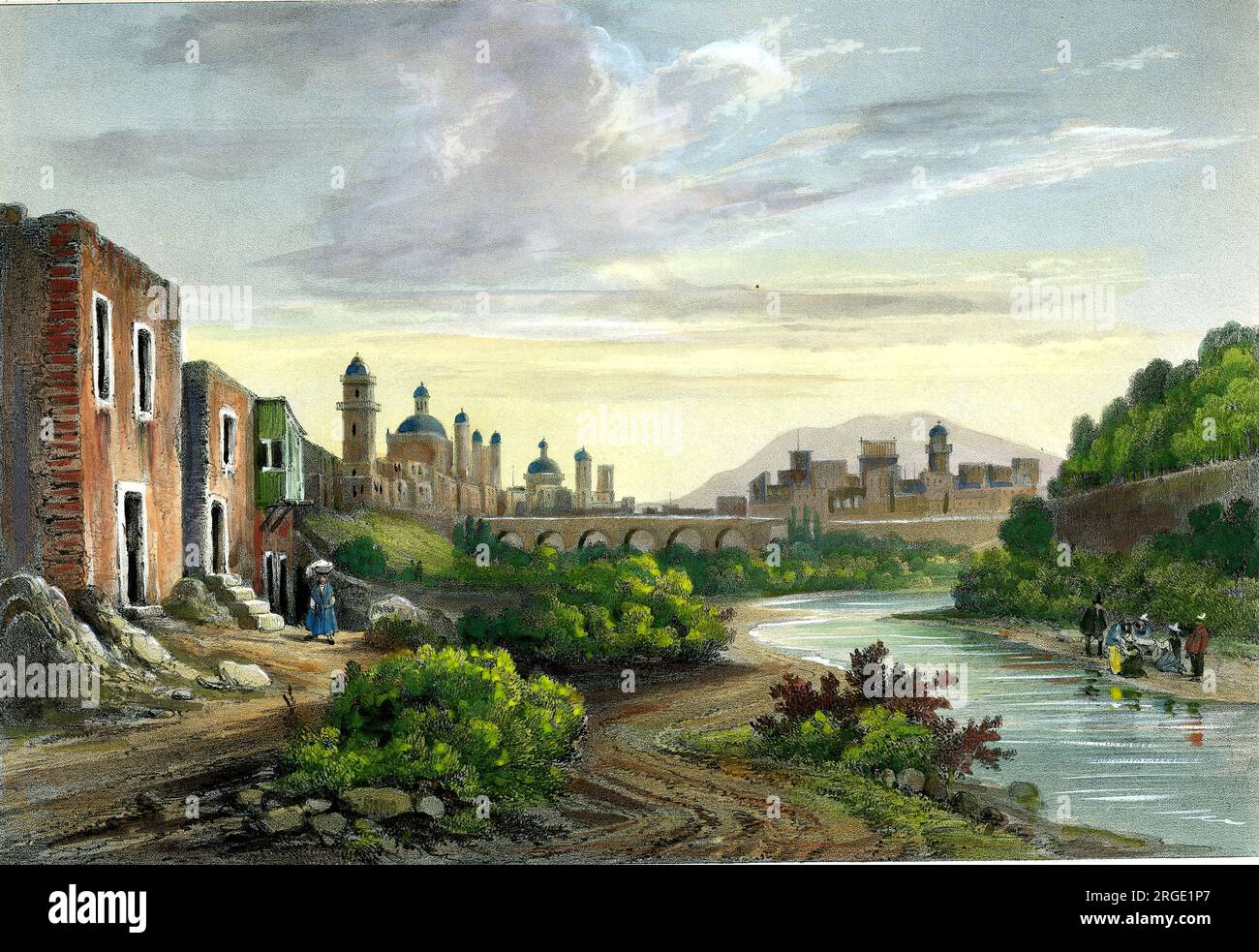 Lima, Peru, Pont Sur Le Rimac Stock Photo - Alamy