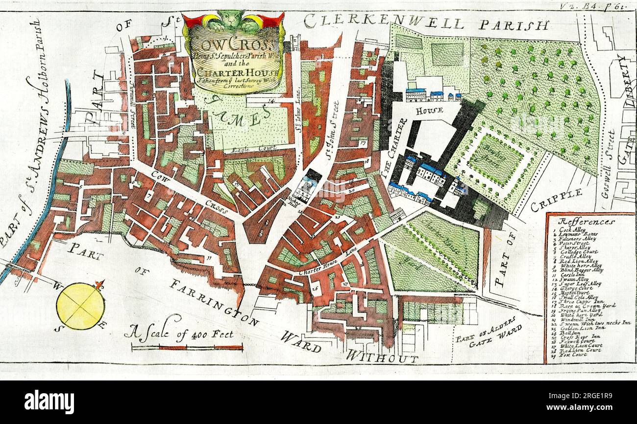 Map of ward hi-res stock photography and images - Alamy