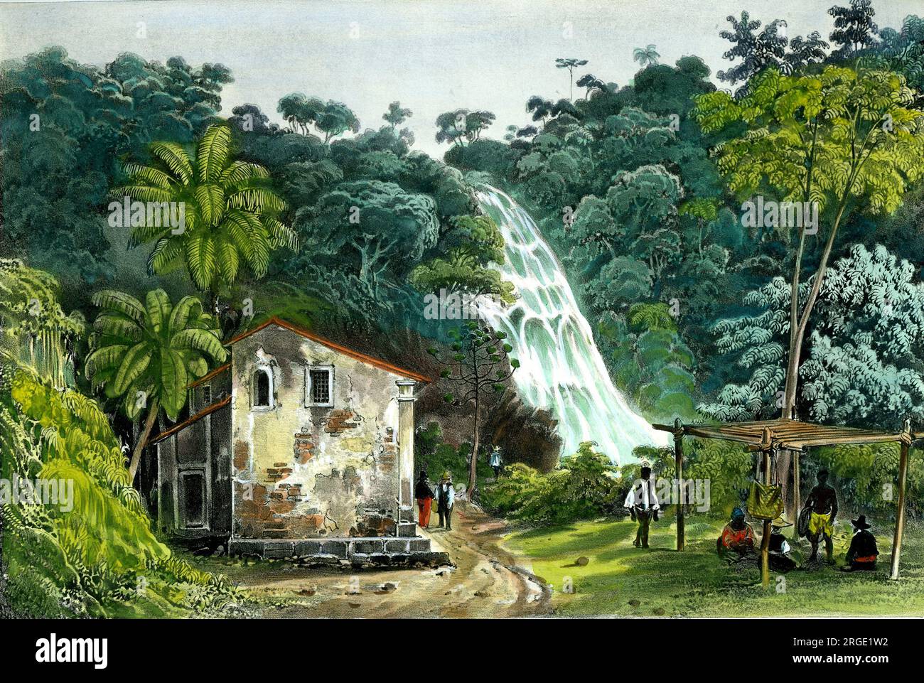19th century view of rio de janeiro hi-res stock photography and images ...